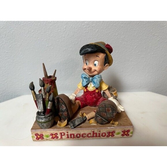 Jim Shore | Art | Pinocchio Carved From The Heart Figure Jim Shore ...